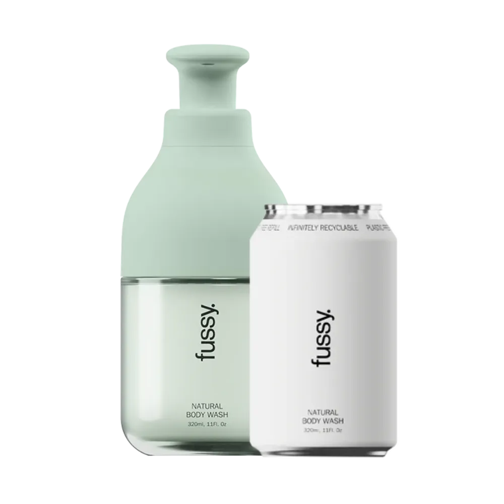 Fussy Discount Code | Refillable Shower Gel Starter Pack