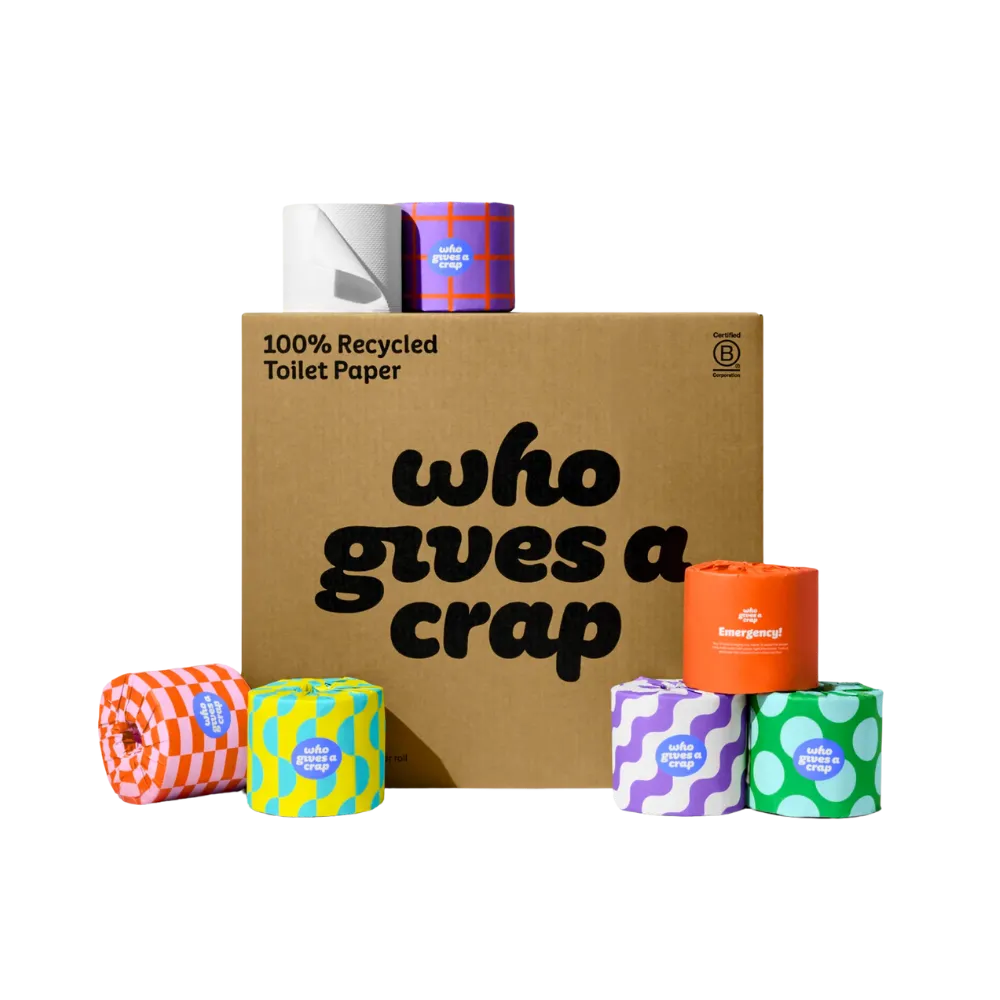 Who Gives A Crap Discount Code | Recycled Toilet Paper