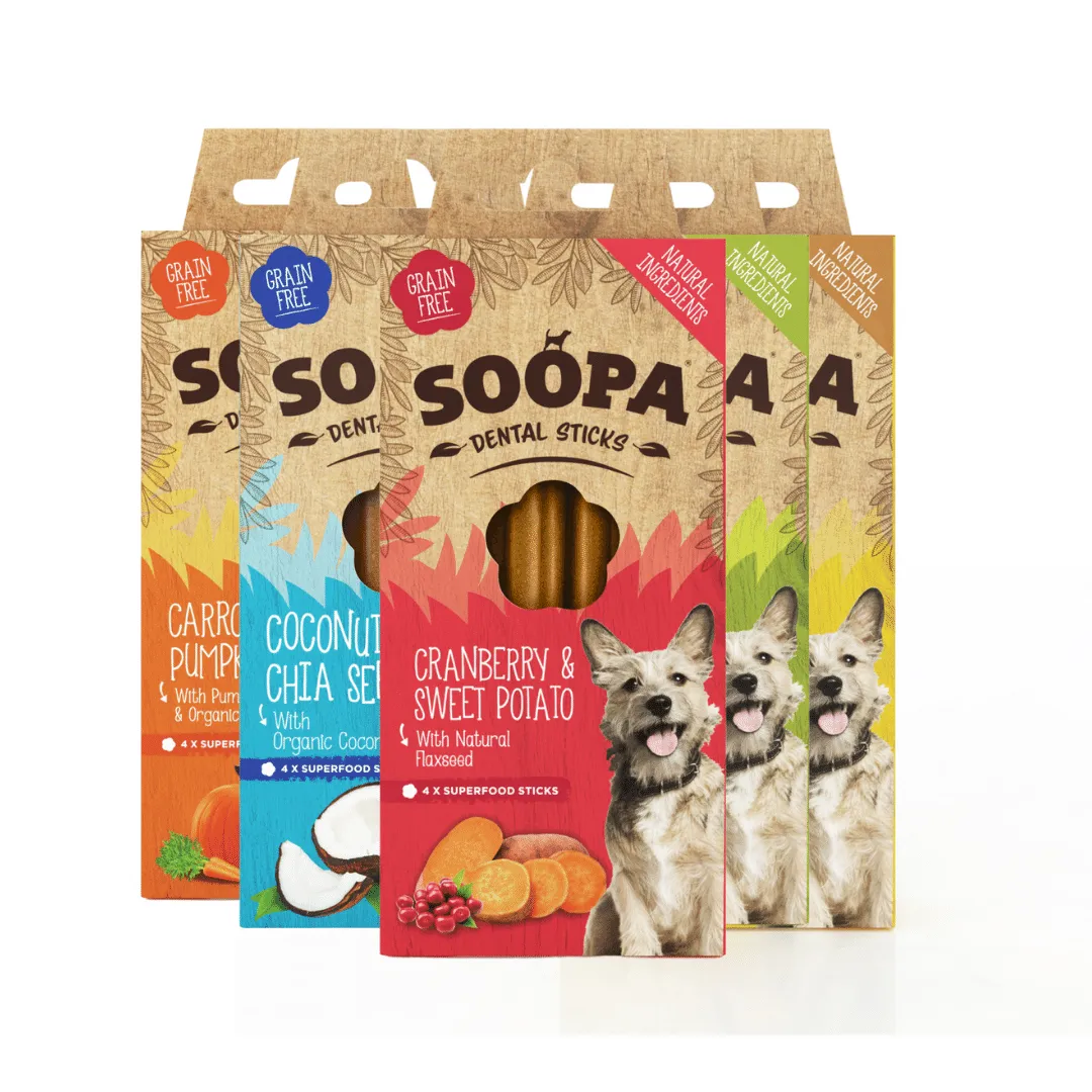 Soopa Discount Code | Natural Dental Sticks for Dogs